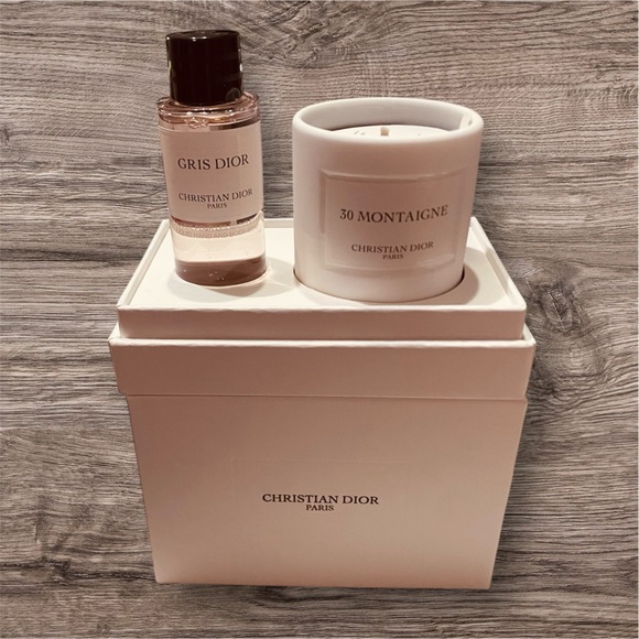 Dior Beauty | Bath & Body | Dior Gift Set Gris Dior Liquid Hand Body Soap 3 Montaigne Candle ...